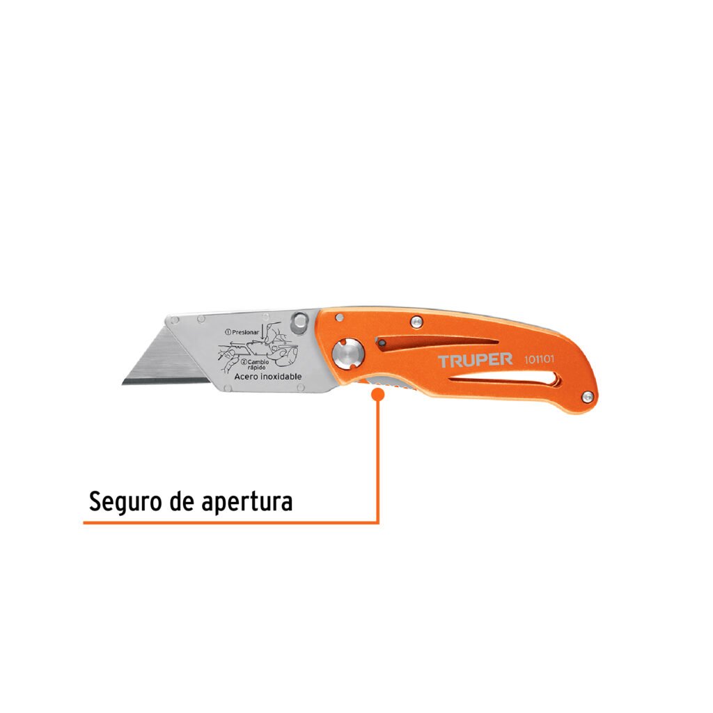 Navaja abatible Truper - Doctor Drywall Latinoamérica